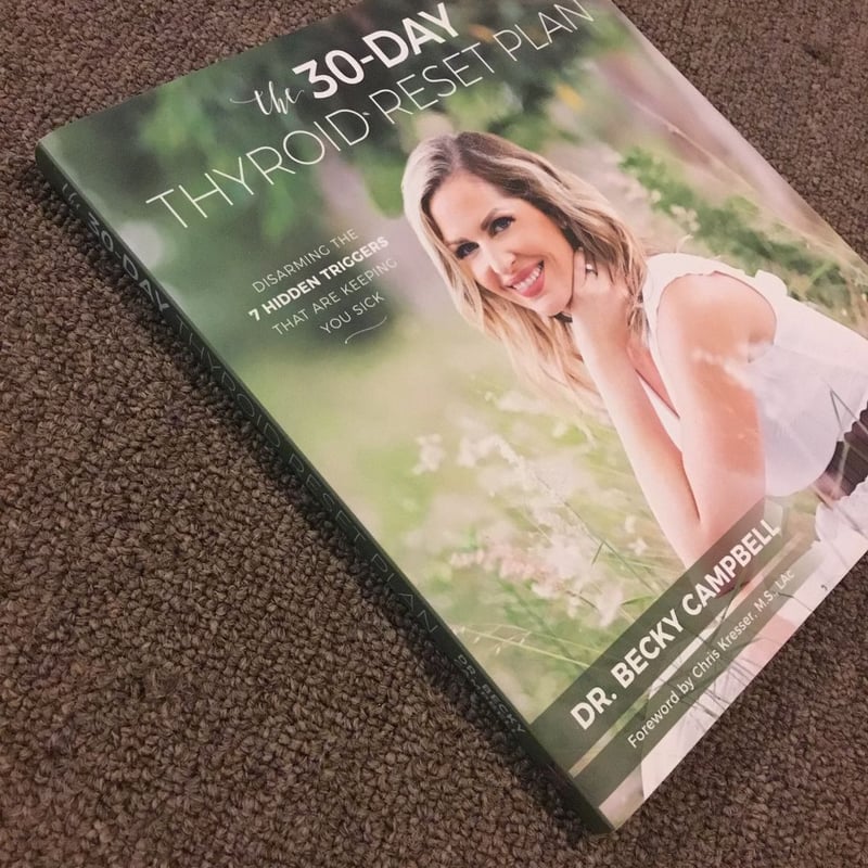 The 30-Day Thyroid Reset Plan by Becky Campbell, Paperback | Pangobooks