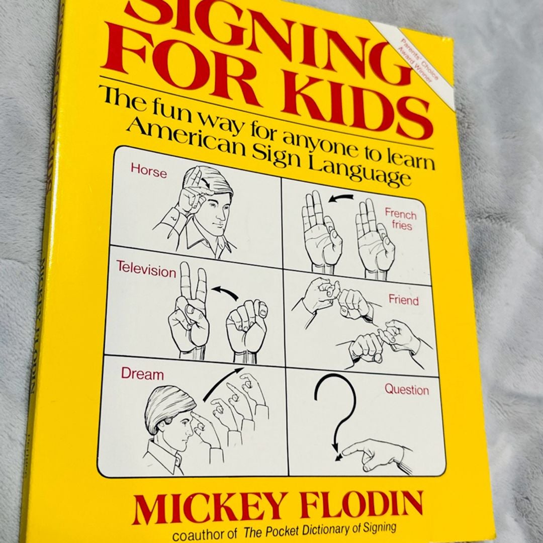 Signing for Kids by Mickey Flodin, Paperback | Pangobooks