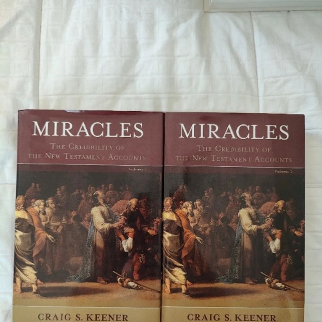 Miracles Volumes 1 and 2 - Craig Keener by Craig Keener, Hardcover ...