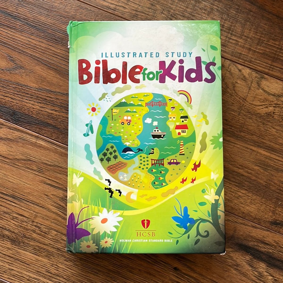 HCSB Illustrated Study Bible for Kids, Hardcover by Holman Bible Publishers