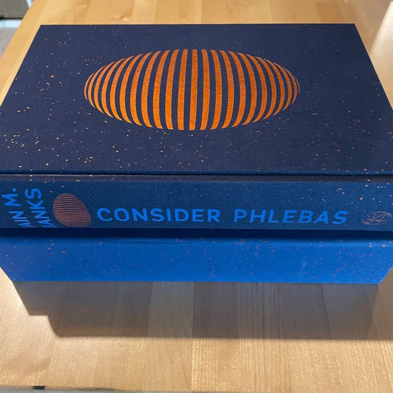 Consider Phlebas by Ian M. Banks (The Folio Society Illustrated Edition ...