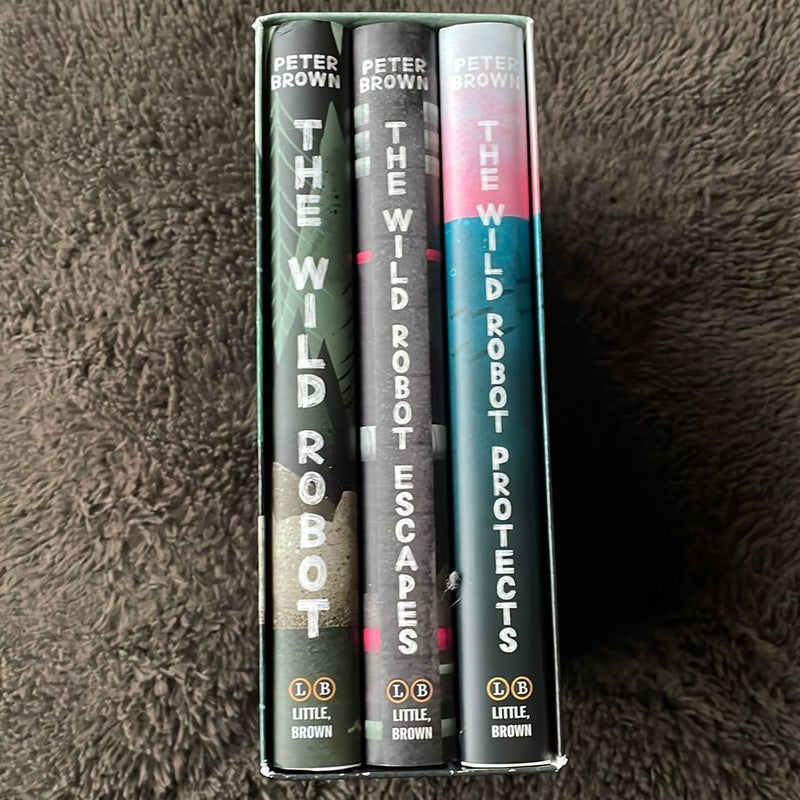 The Wild Robot Boxed Set by Peter Brown