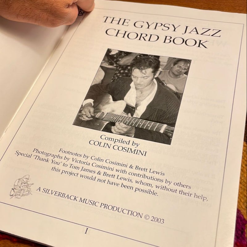 The Gypsy Jazz Chord Book: Volume 1 by Colin Cosimini, Paperback ...