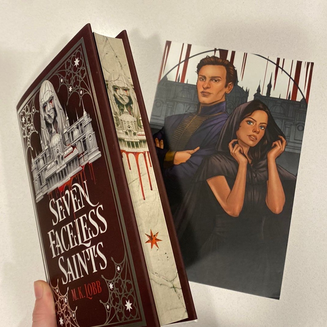 Seven Faceless Saints by M K Lobb, Hardcover | Pangobooks