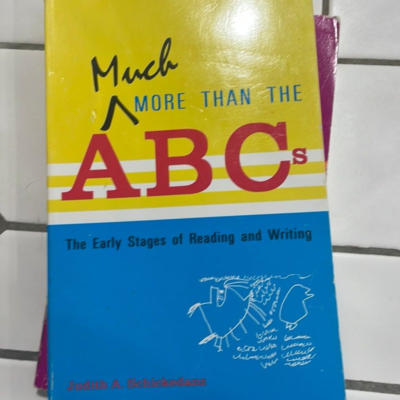 Much More Than the ABCs by Judith A. Schickedanz, Paperback | Pangobooks