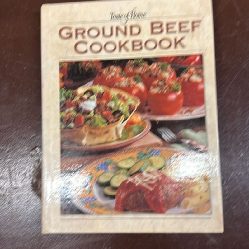 Taste of Home Ground Beef Cookbook by Julie Schnittka