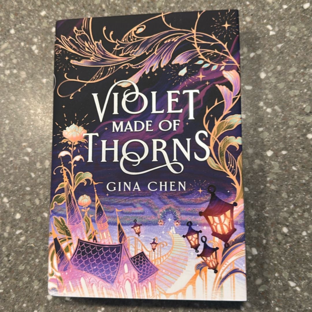 Violet made of thorns Owlcrate signed by Gina Chen , Hardcover | Pangobooks