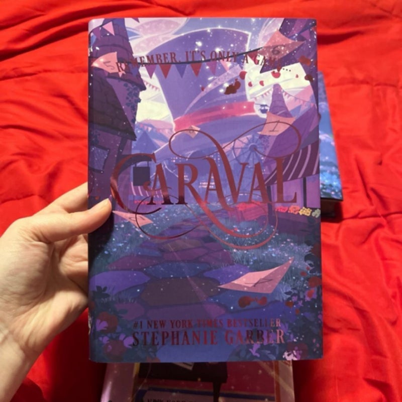 Caraval Acrylipics Special Edition Set by Stephanie Garber, Hardcover | Pangobooks