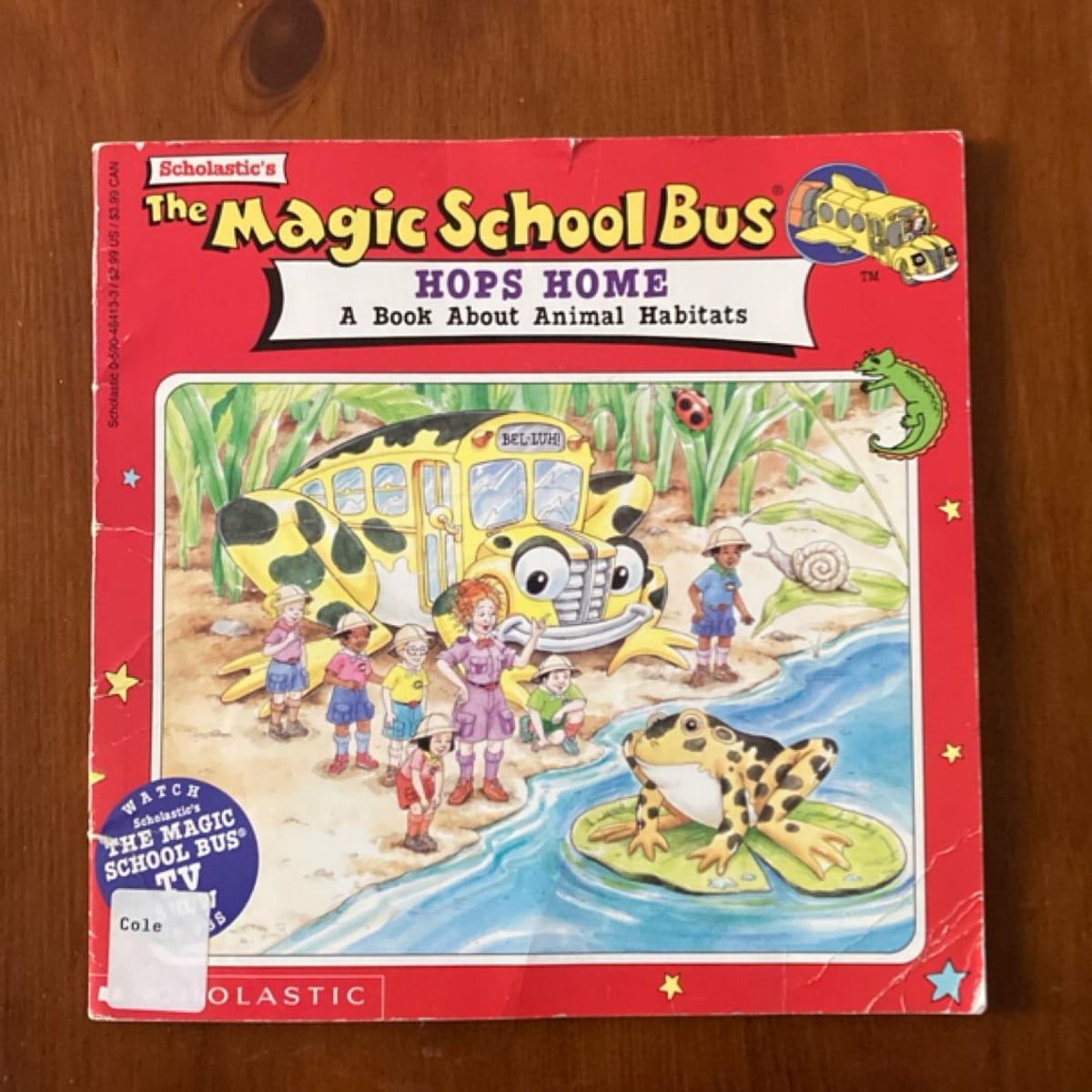 The Magic School Bus Hops Home by Joanna Cole, Patricia Relf