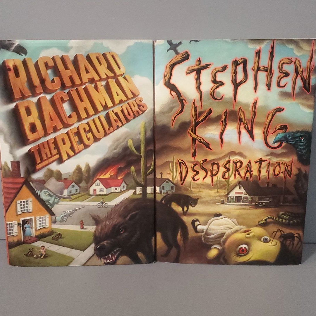 The Regulators / Desperation 1st edition set by Richard Bachman ...