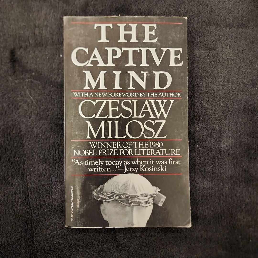 The Captive Mind by Czeslaw Milosz