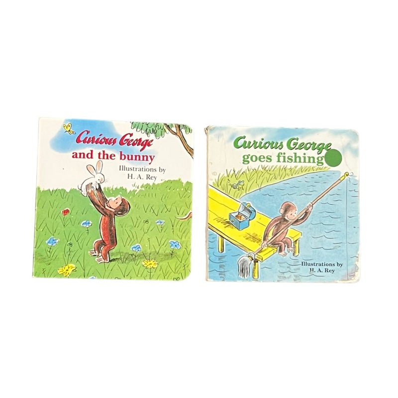 Curious George Goes Fishing by Margret Rey, Alan J. Shalleck