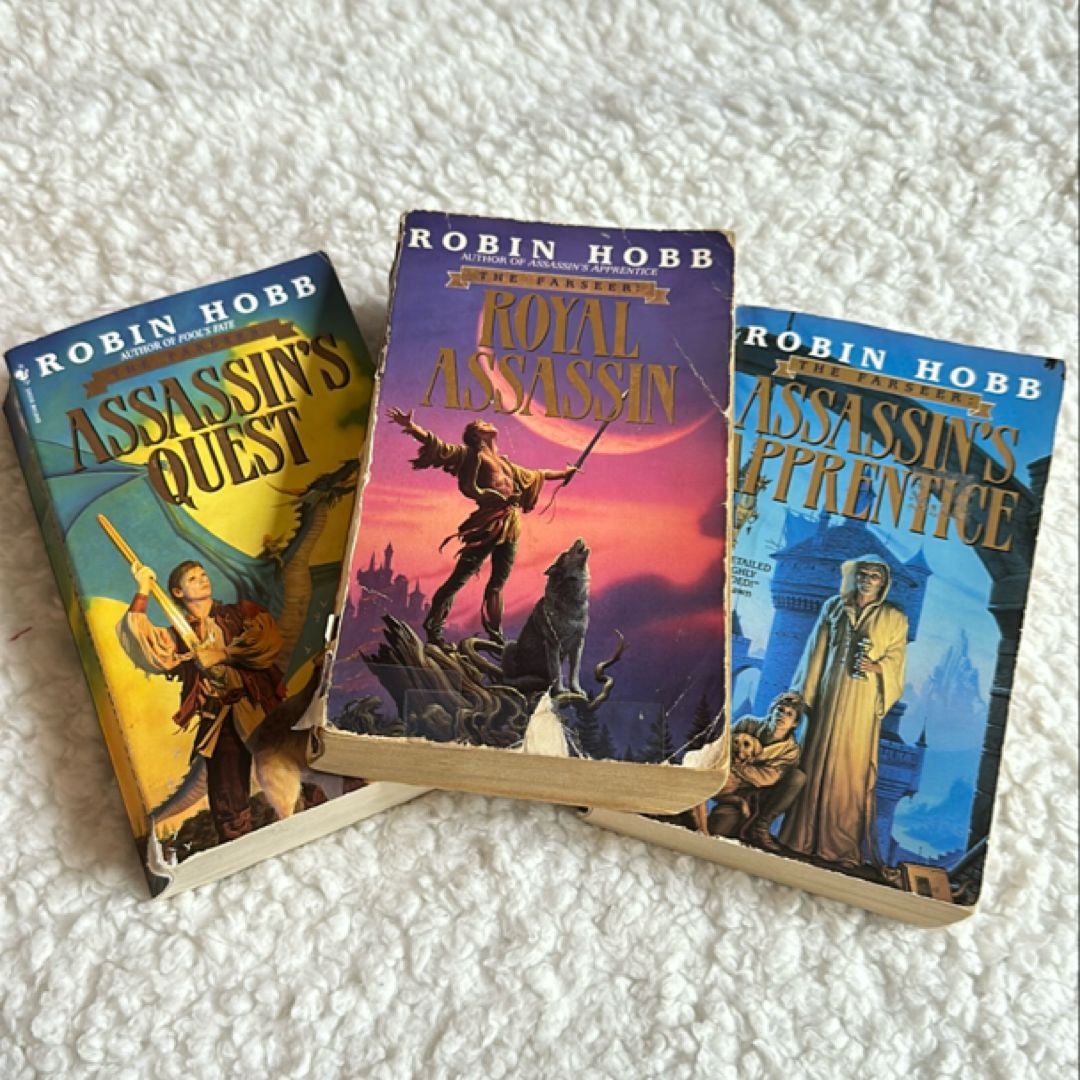 The Farseer first trilogy by Robin Hobb, Paperback | Pangobooks