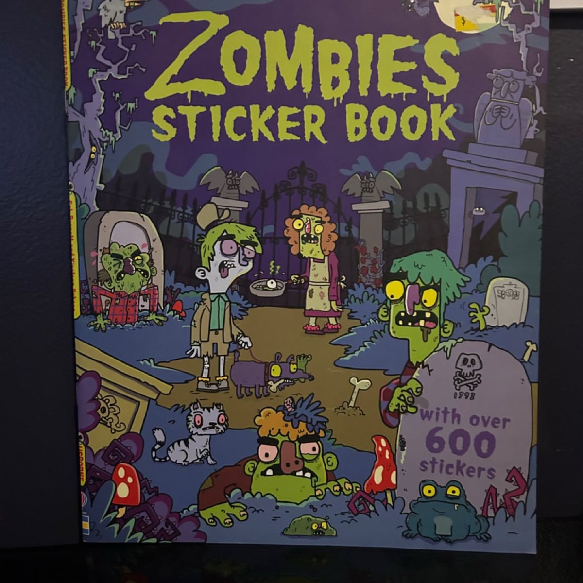 Zombies Sticker Book by Kirsteen Robson