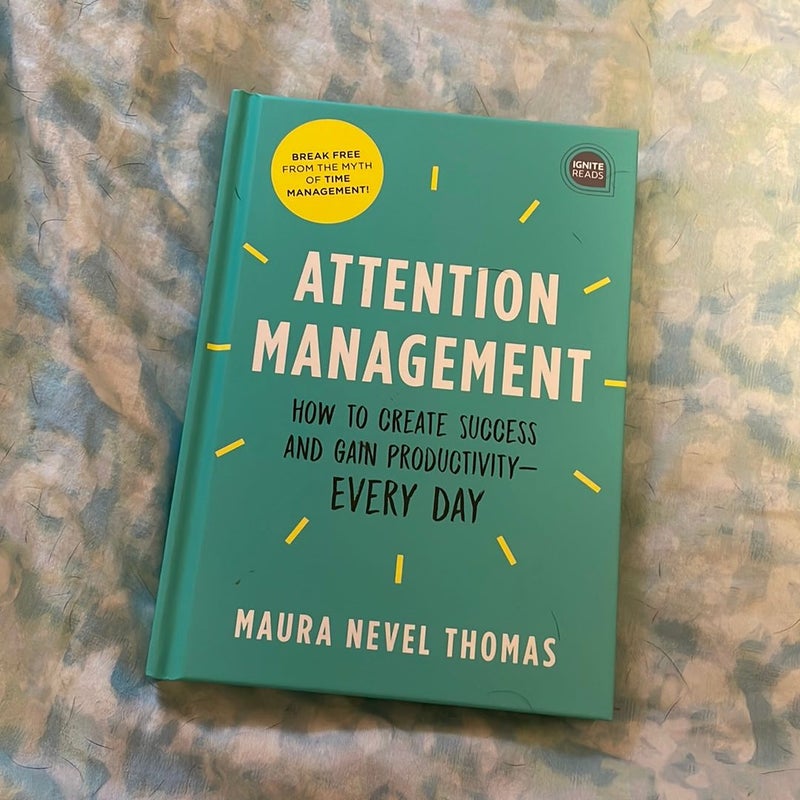 Attention Management by Maura Thomas, Hardcover | Pangobooks