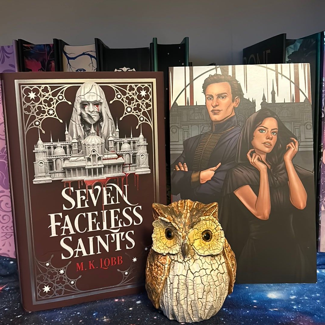 Seven Faceless Saints SIGNED *Fairyloot* exclusive by M. K. Lobb ...