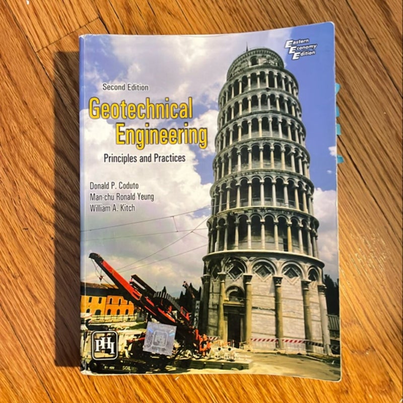 Geotechnical Engineering Principles and Practices by Donald P. Coduto ...