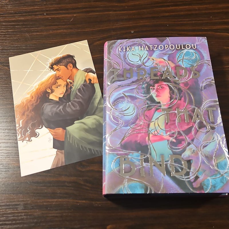 Threads that Bind (Fairyloot) by Kika Hatzopoulou, Hardcover | Pangobooks