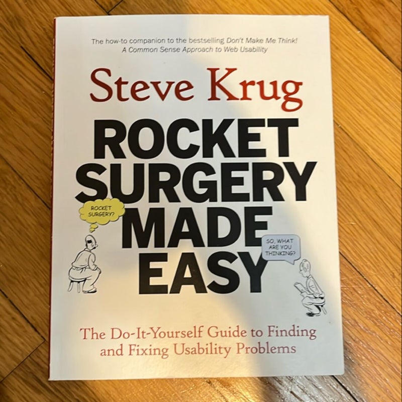 Rocket Surgery Made Easy by Steve Krug