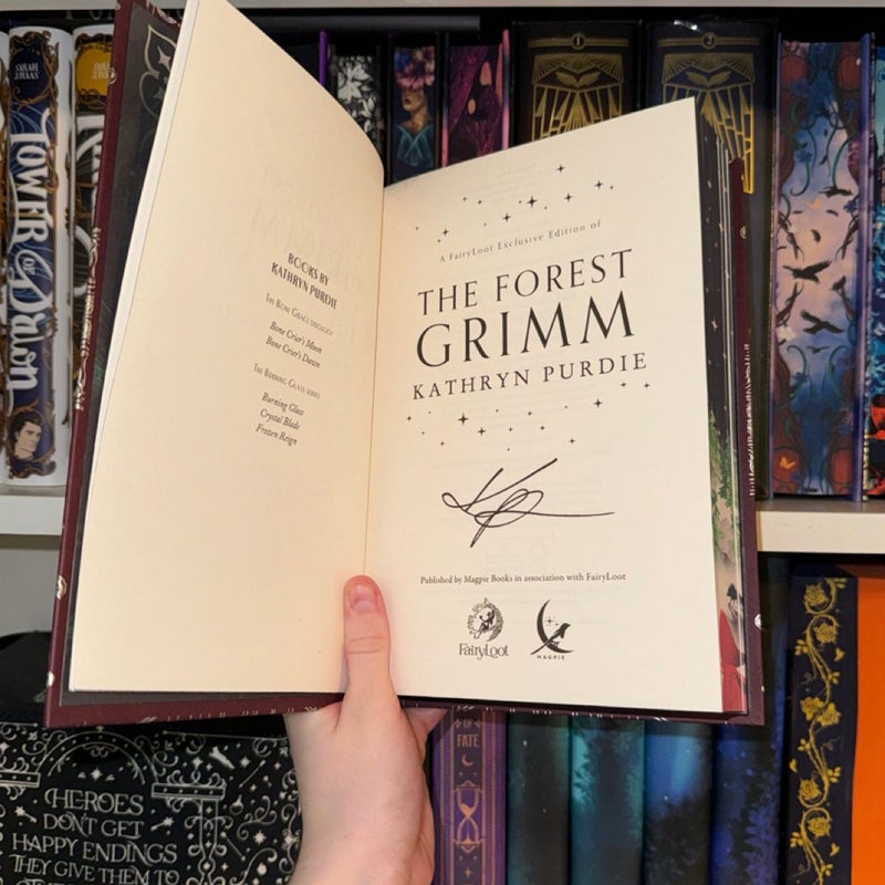 The Forest Grimm (Fairyloot Edition) by Kathryn Purdie, Hardcover | Pangobooks