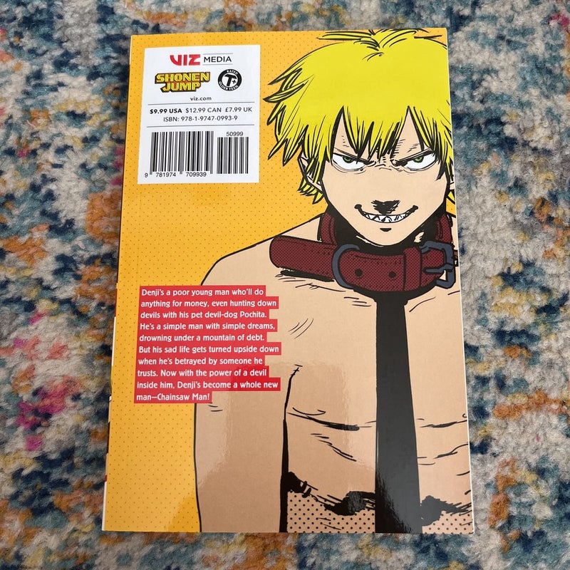 Chainsaw Man, Vol. 1 by Tatsuki Fujimoto, Paperback | Pangobooks