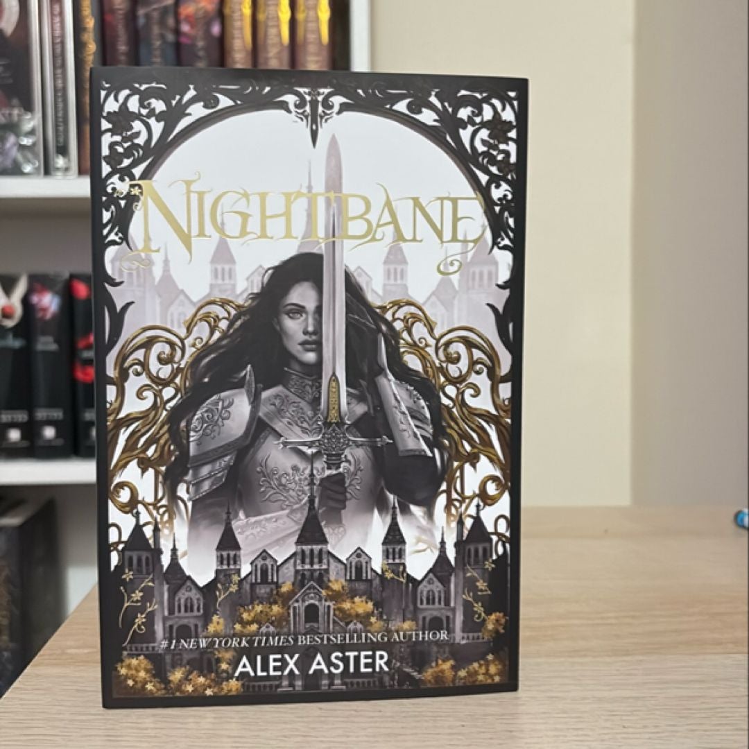 Bookish Box Nightbane Alex Aster SIGNED New by Alex Aster , Hardcover ...