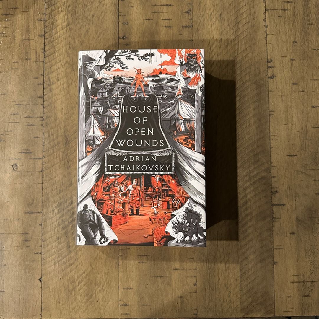 Signed House of Open Wounds by Adrian Tchaikovsky, Hardcover | Pangobooks