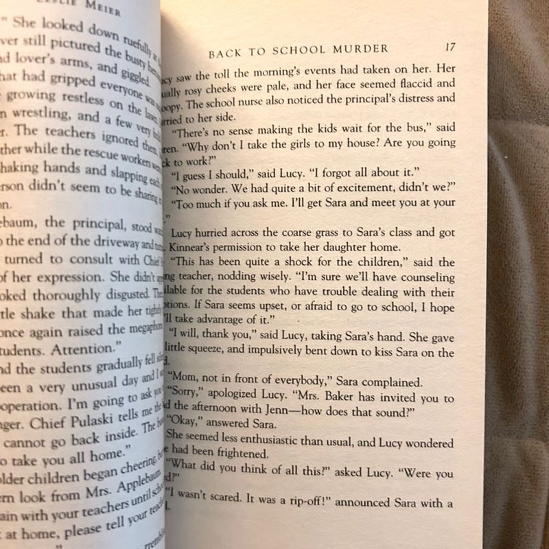 Back to School Murder by Leslie Meier