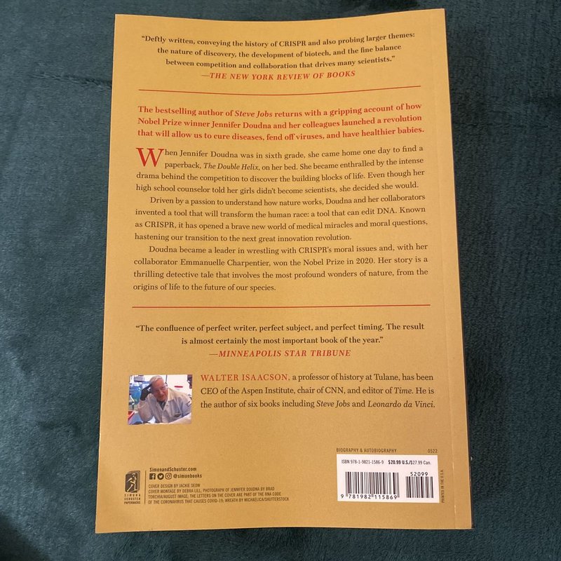 The Code Breaker by Walter Isaacson