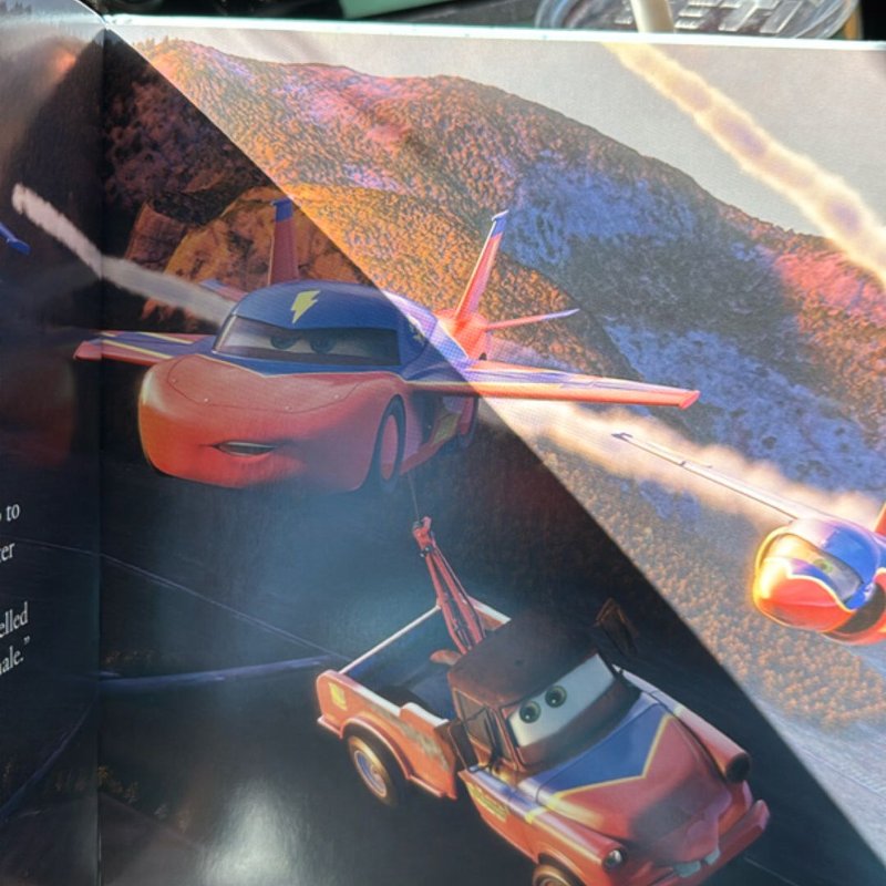 Cars / Planes Fly-And-Drive Read-along Storybook and CD by Disney Books