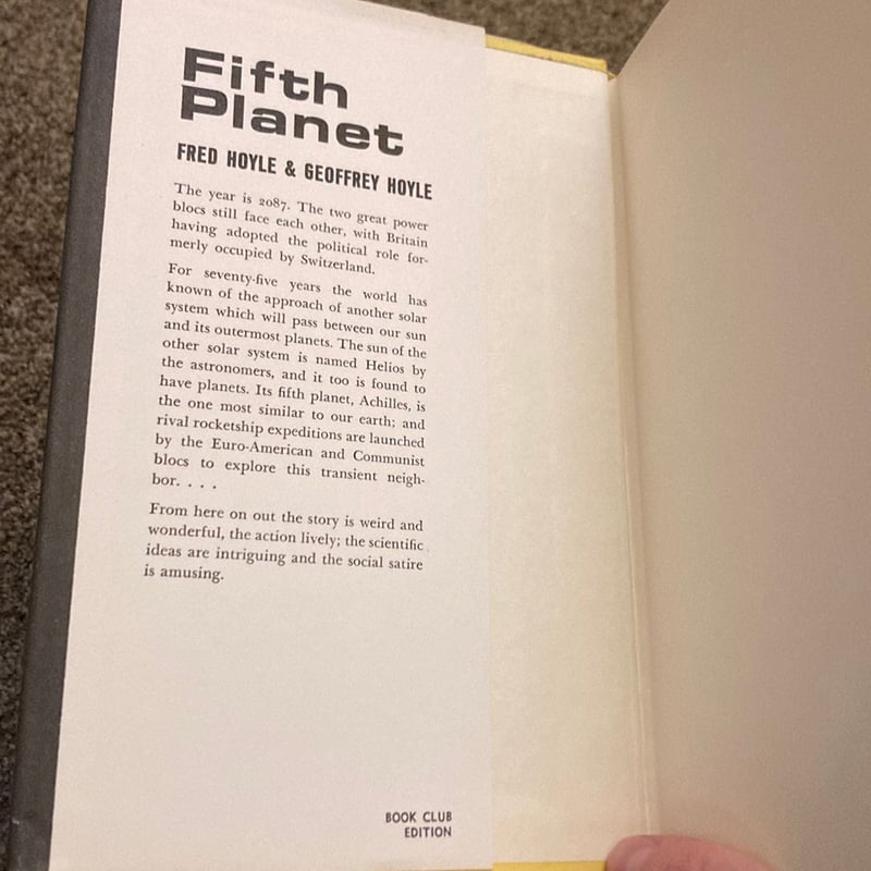 Fifth Planet (BCE) by Fred Hoyle & Geoffrey Hoyle, Hardcover | Pangobooks