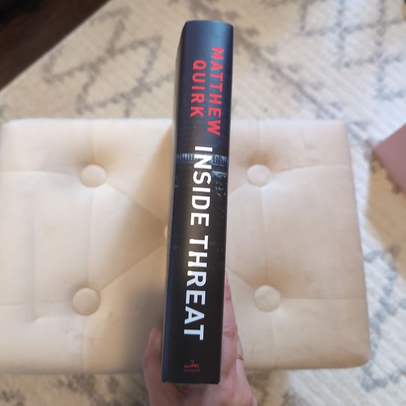 Inside Threat by Matthew Quirk, Hardcover | Pangobooks