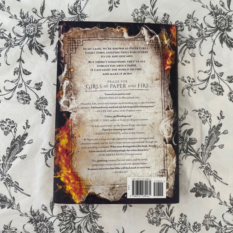 Owlcrate Girls of Paper and Fire by Natasha Ngan, Hardcover | Pangobooks