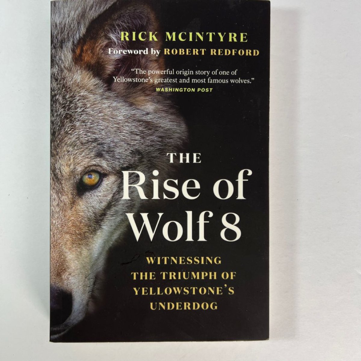 The Rise of Wolf 8 by Rick McIntyre, Robert Redford