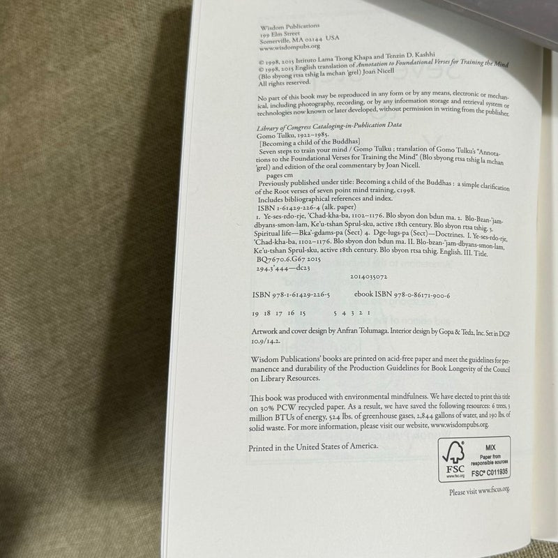 Seven Steps to Train Your Mind by Gomo Tulku , Paperback | Pangobooks