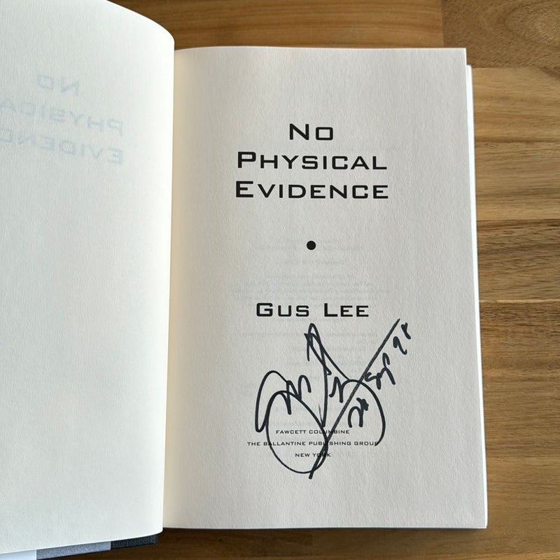 No Physical Evidence by Gus Lee, Hardcover | Pangobooks