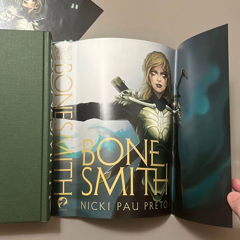 Bonesmith [Signed FairyLoot Ed.] by Nicki Pau Preto, Hardcover | Pangobooks