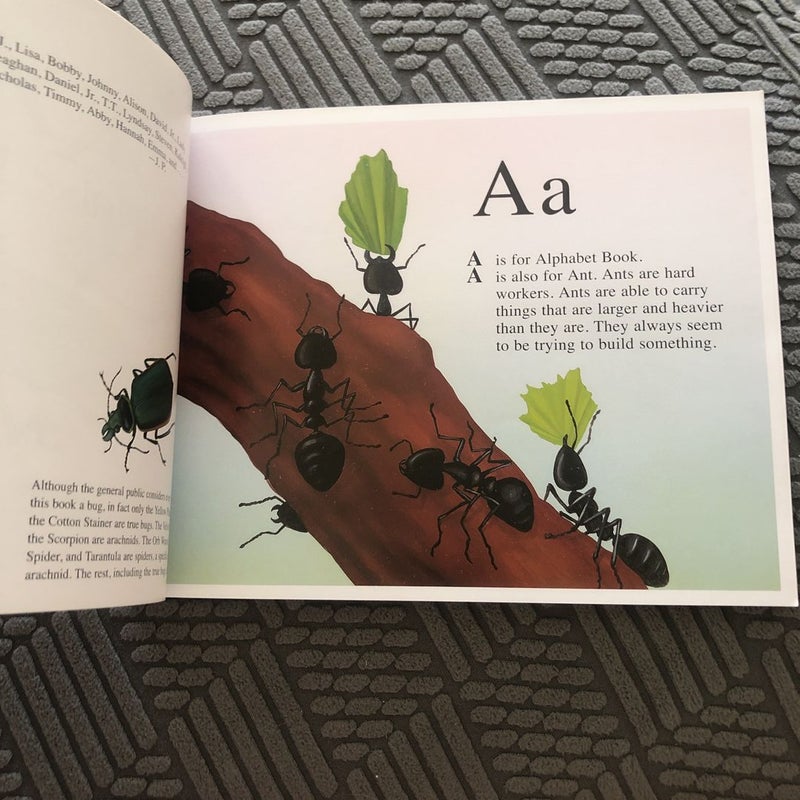 The Icky Bug Alphabet Book by Jerry Pallotta