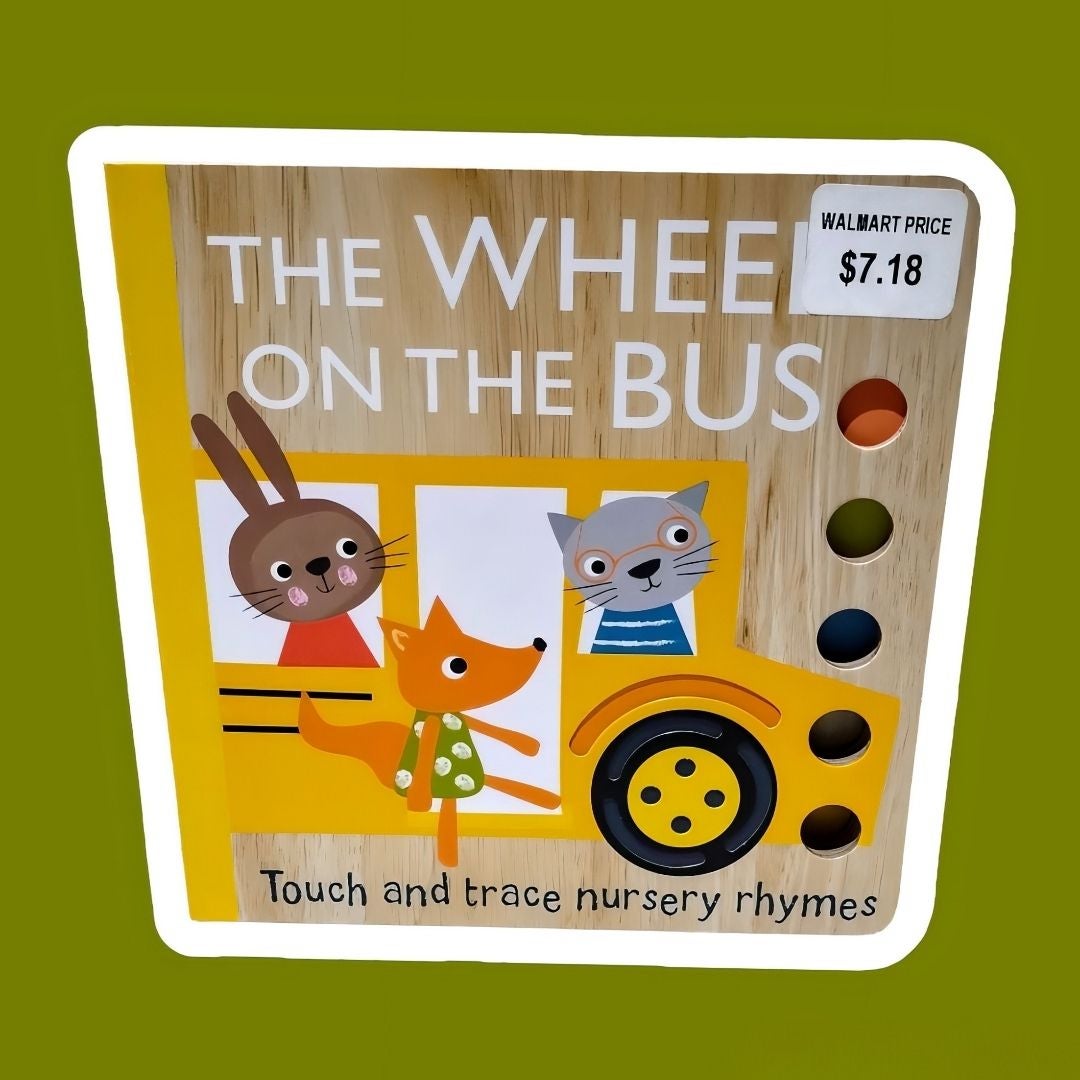 Touch and Trace Nursery Rhymes: the Wheels on the Bus by Emily Bannister