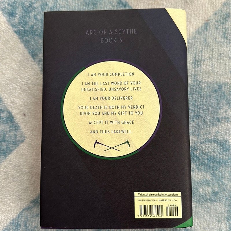 THE TOLL (signed edition) by Neal Shusterman, Hardcover | Pangobooks