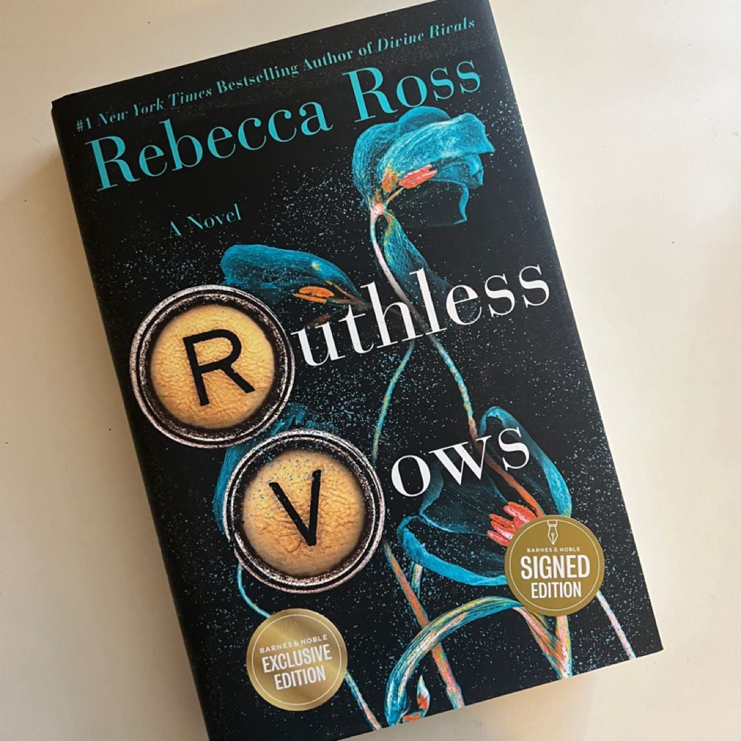Signed edition - Ruthless Vows by Rebecca Ross, Hardcover | Pangobooks
