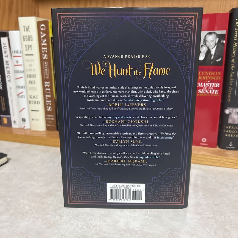 We Hunt The Flame by Hafsah Faizal, Hardcover | Pangobooks