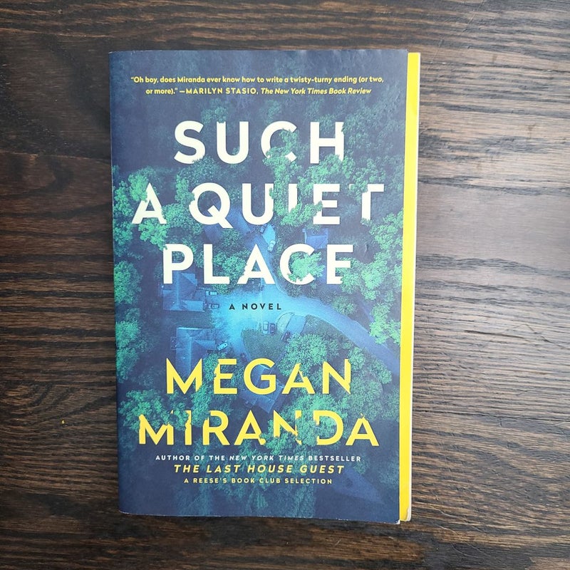 Such a Quiet Place by Megan Miranda, Paperback | Pangobooks
