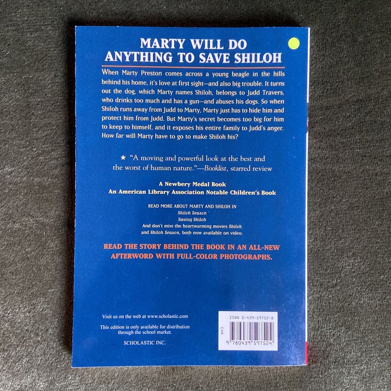 Shiloh by Phyllis Reynolds Naylor, Paperback | Pangobooks