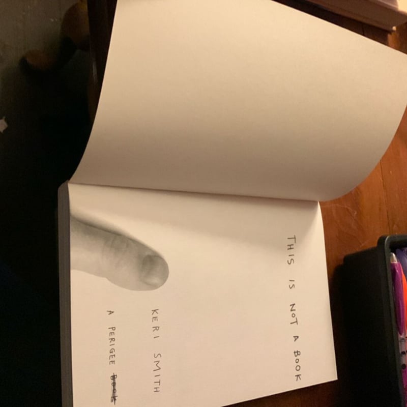 This Is Not a Book by Keri Smith