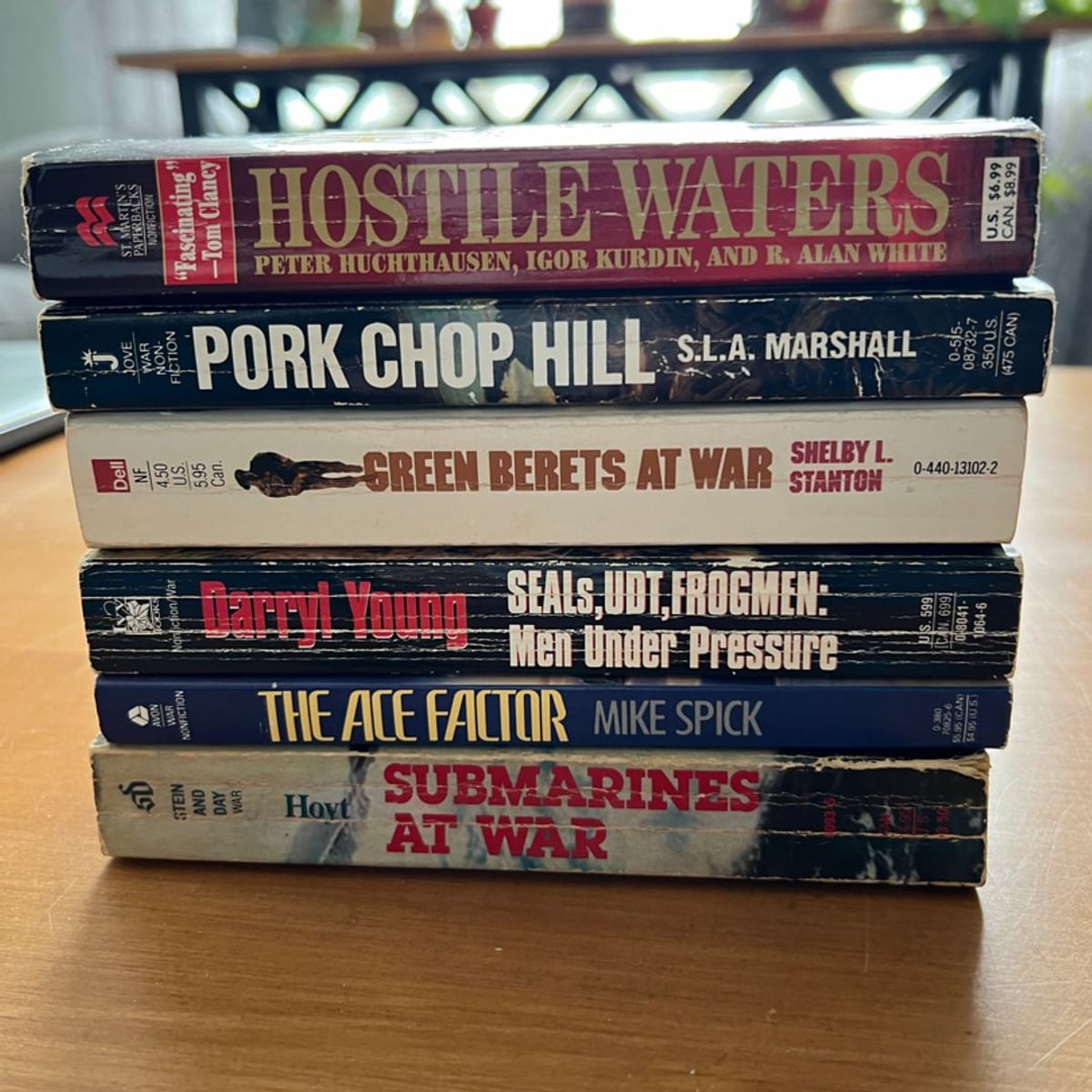 Vintage War Military Novels Lot of 6 Paperbacks by Mixed Authors ...