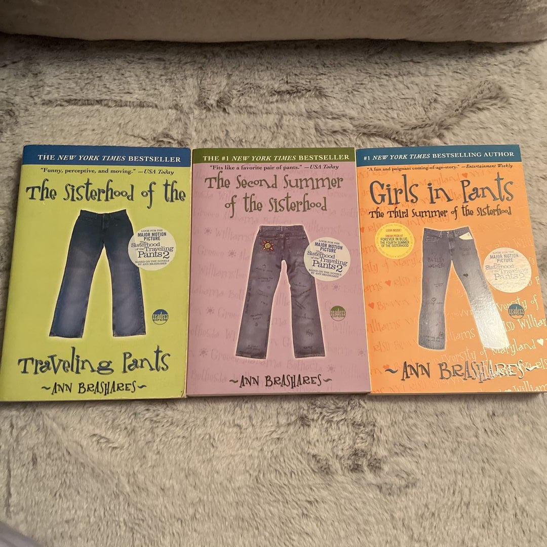 The Sisterhood of the Traveling Pants trio by Ann Brashares, Paperback ...
