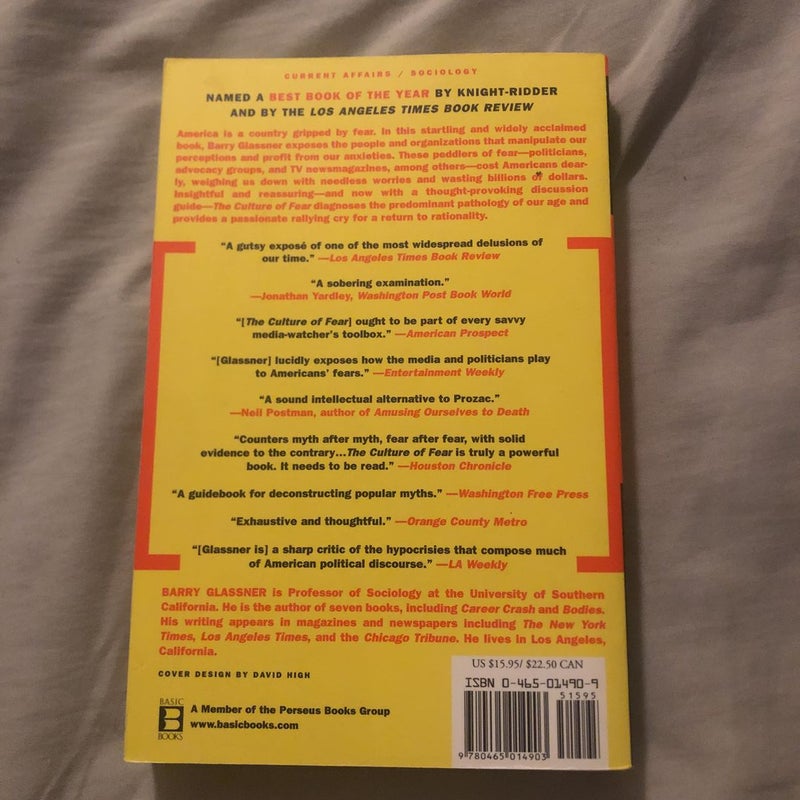 The Culture of Fear by Barry Glassner