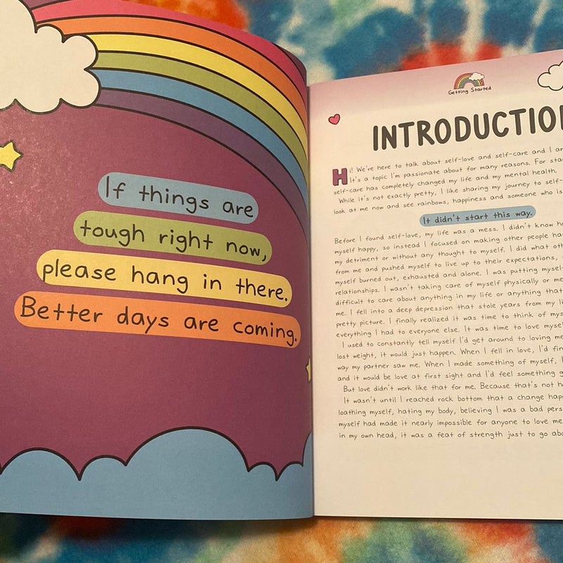 Self-Love Rainbow Workbook by Dominee Calderon