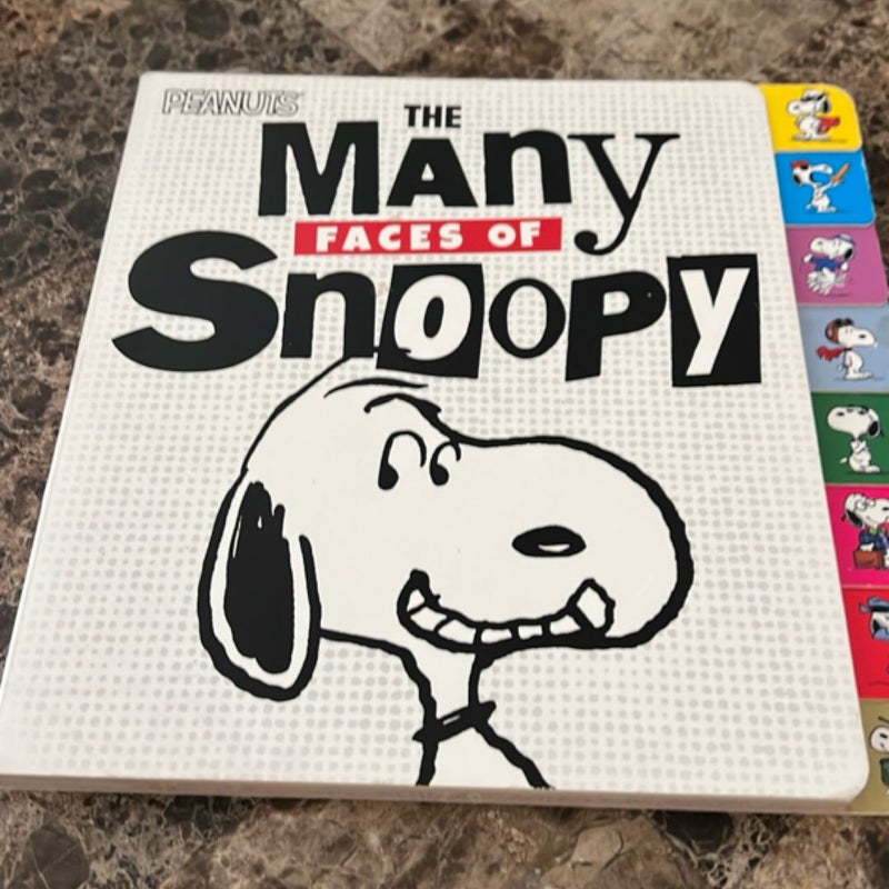 The Many Faces of Snoopy by Charles M. Schulz